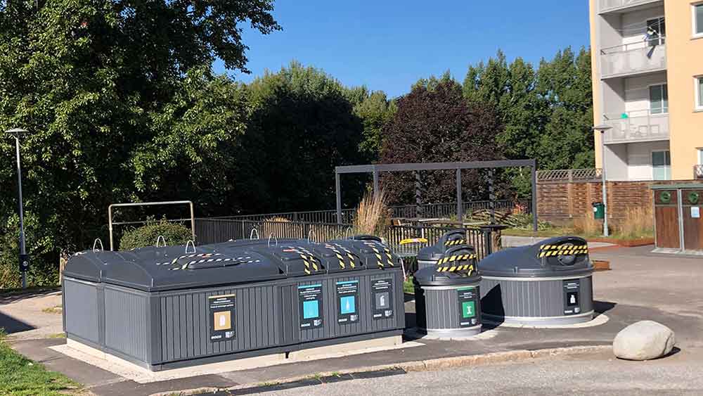 Lättare att sortera avfall i Visättra